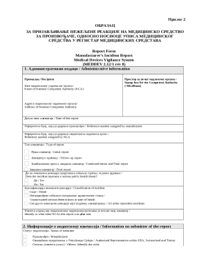 MEDDEV Rev 8 Blank PDFMedical DevicePatient Doc Template | pdfFiller