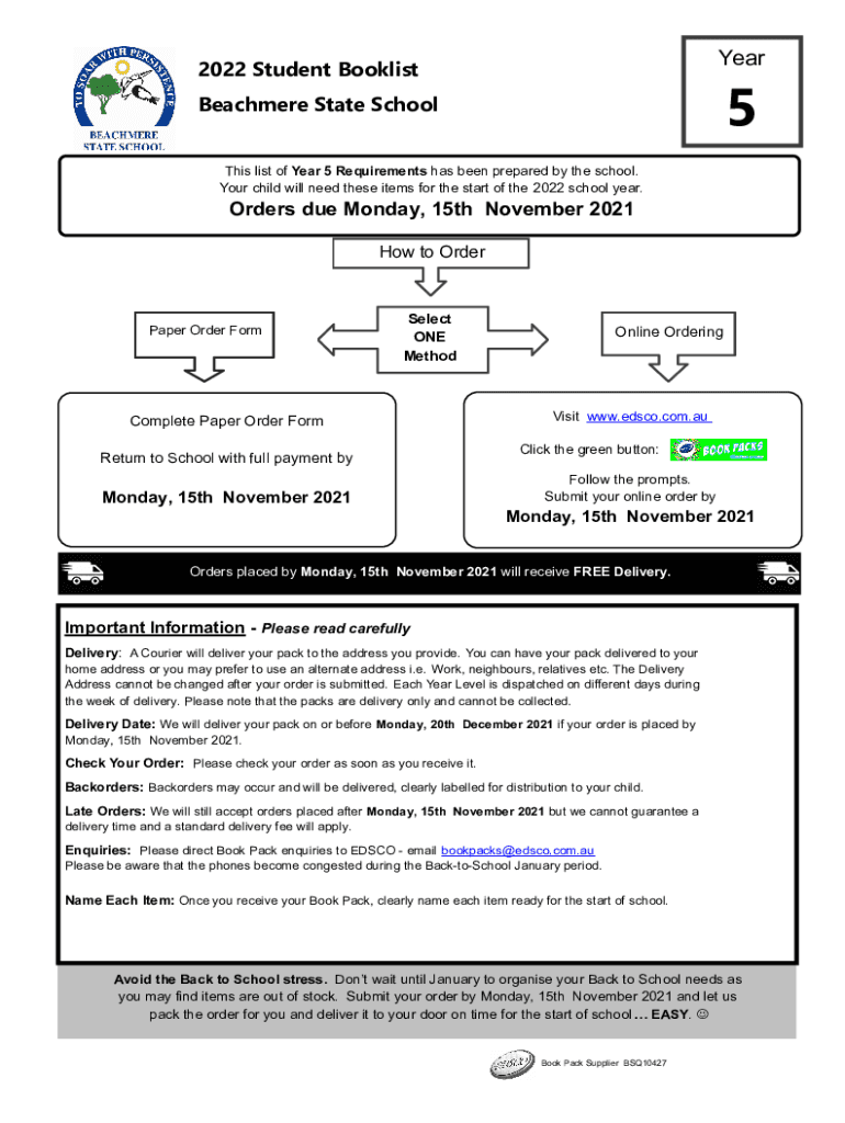 Fillable Online Beachmere State School Fax Email Print - pdfFiller