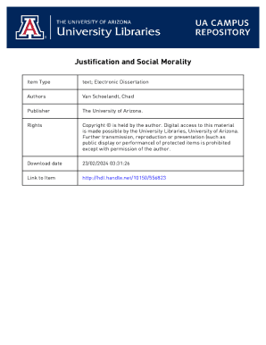 Fillable Online Justification and Social Morality Fax Email Print ...