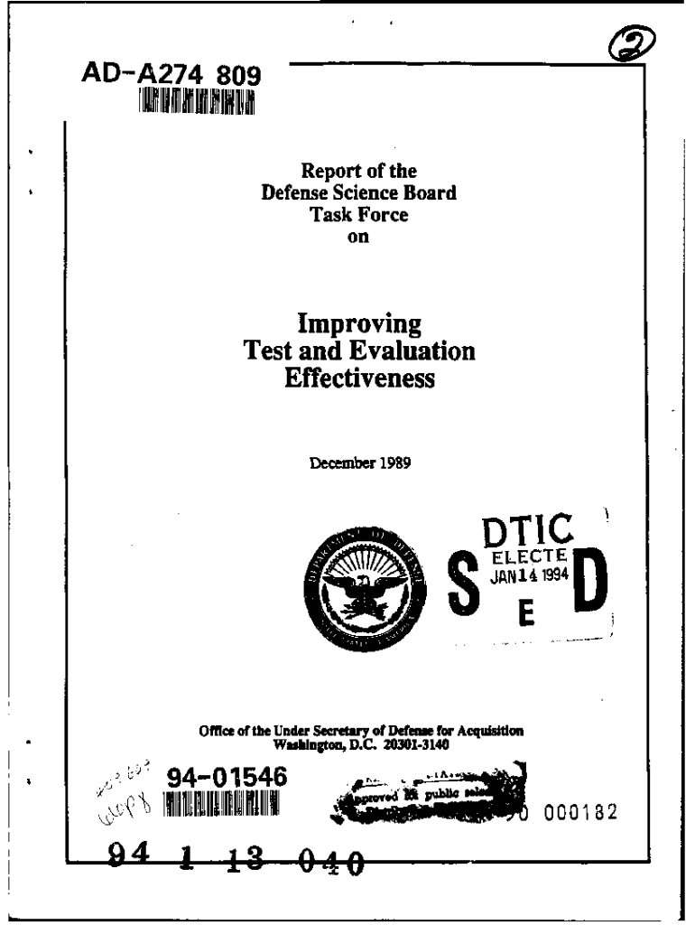 Fillable Online Has the Navy's Operational Test and Evaluation Force ...