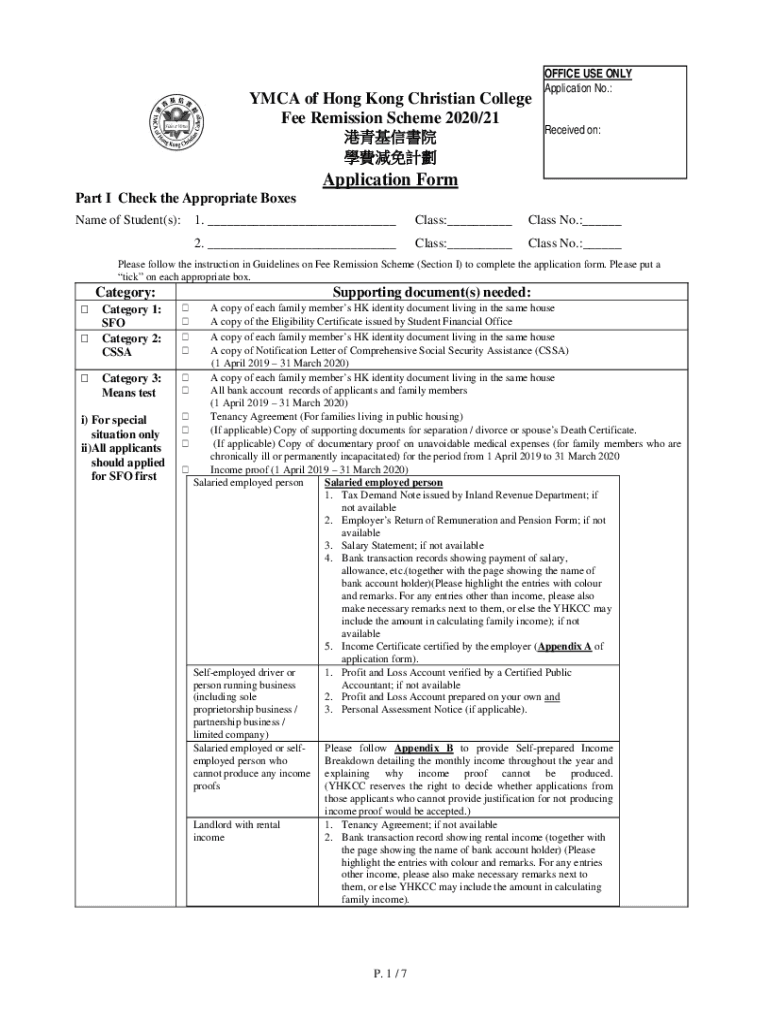 Fillable Online What a Teenager Could Do?, Principal Dion Chen, YMCA of ...
