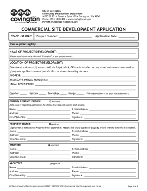 Fillable Online COMMERCIAL BUILDING SUBMITTAL CHECKLIST Fax Email Print - pdfFiller