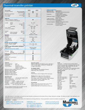 Fillable Online ZD621 4-inch Desktop Printers Specification Sheet Fax Email Print - pdfFiller