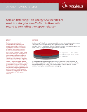 Fillable Online Semion Retarding Field Energy Analyser (RFEA) used in a study to form TiCu thin ...