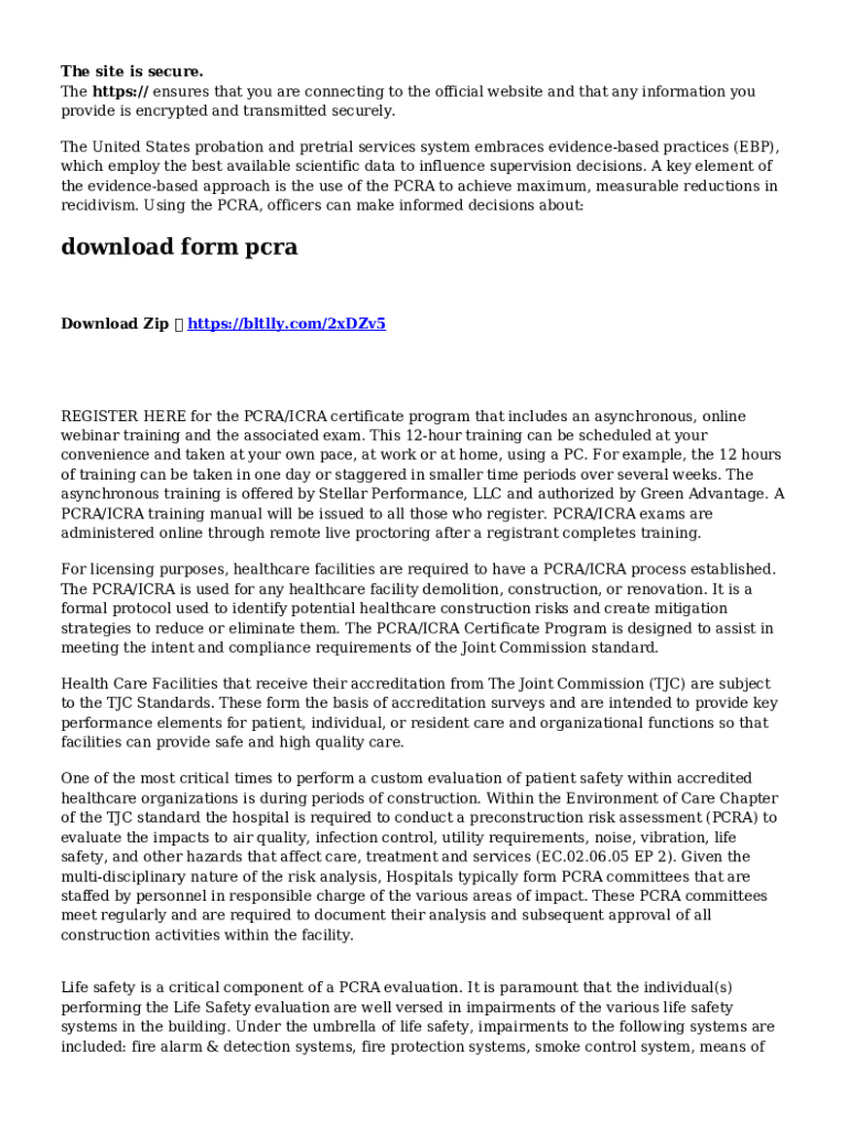 Fillable Online Download Form Pcra Fax Email Print - pdfFiller