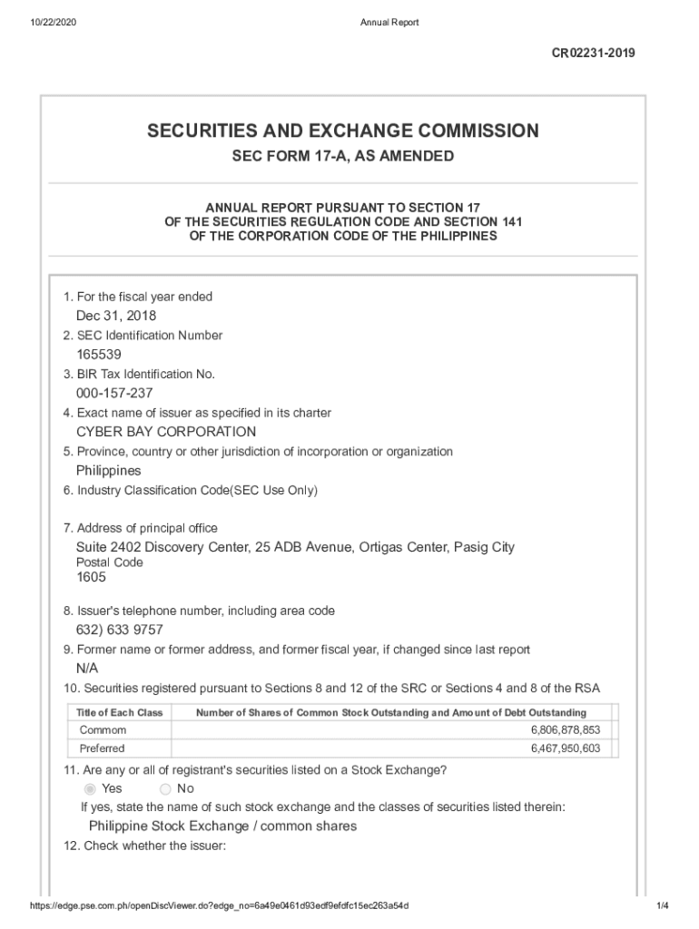 Fillable Online (a) has filed all reports required to be filed by Section 17 of the SRC and SRC ...