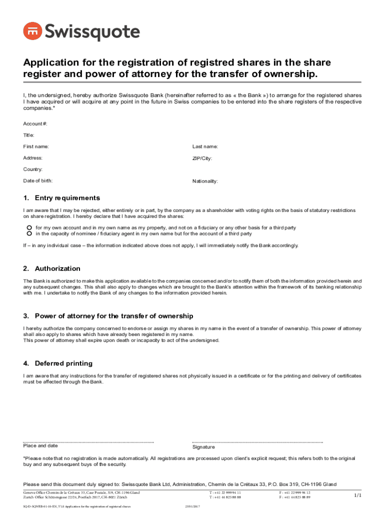 Fillable Online ter and power of attorney for the transfer of ownership ...