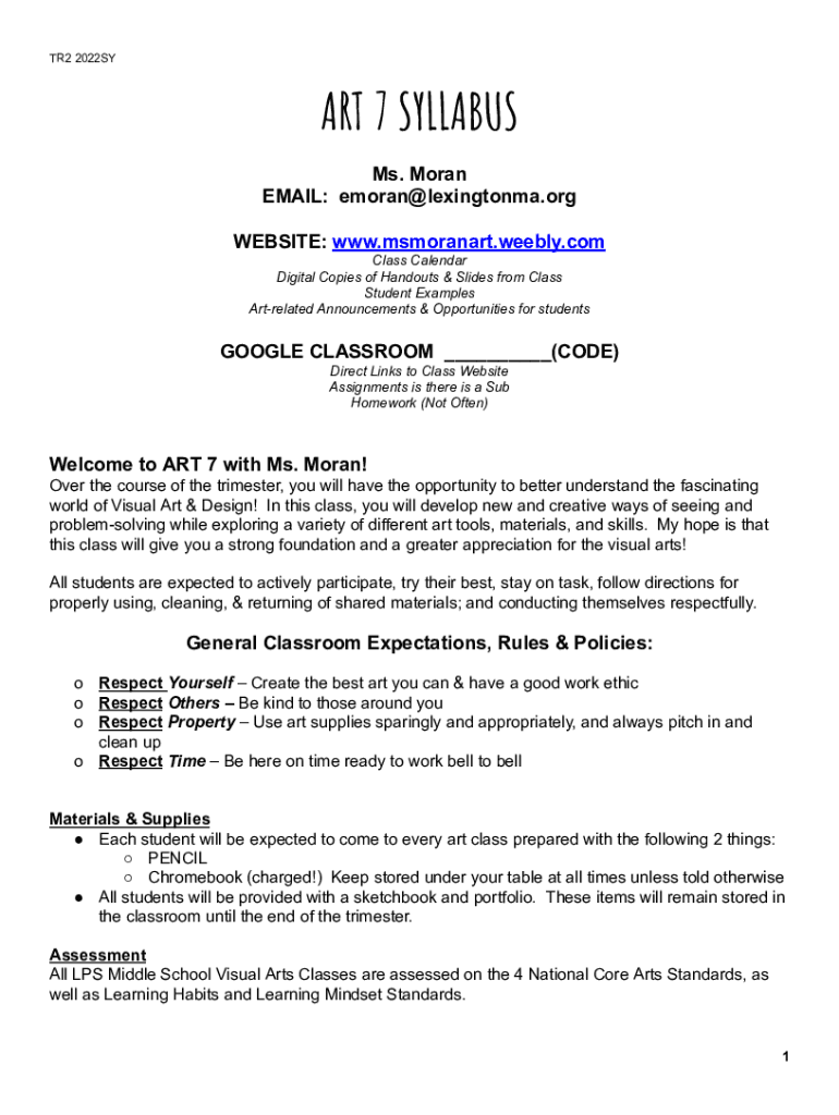 Fillable Online Class Calendar & Handouts Fax Email Print - pdfFiller