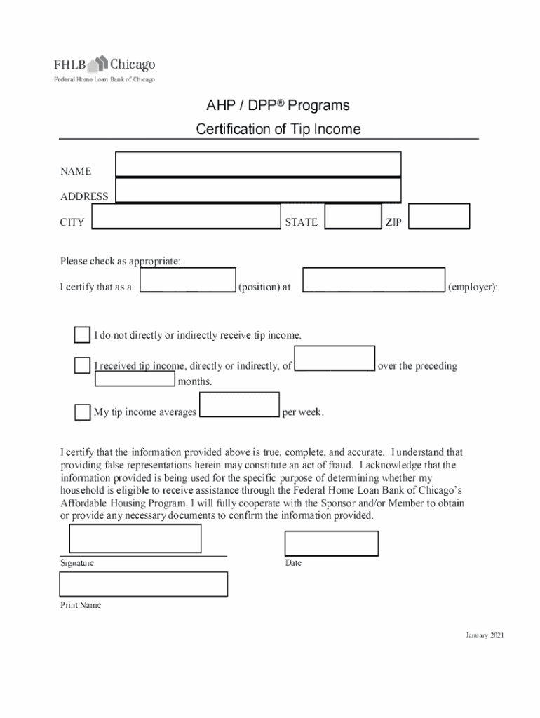 Fillable Online Federal Home Loan Bank of ChicagoFHLBank Chicago Fax ...