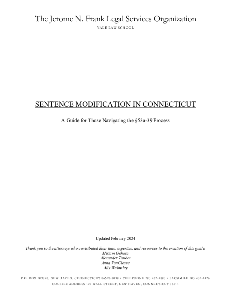 Fillable Online law yale Fillable Online law yale The Jerome N. Frank ...