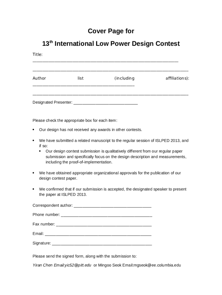 Ination for Authors: Chem Catalysis Doc Template | pdfFiller