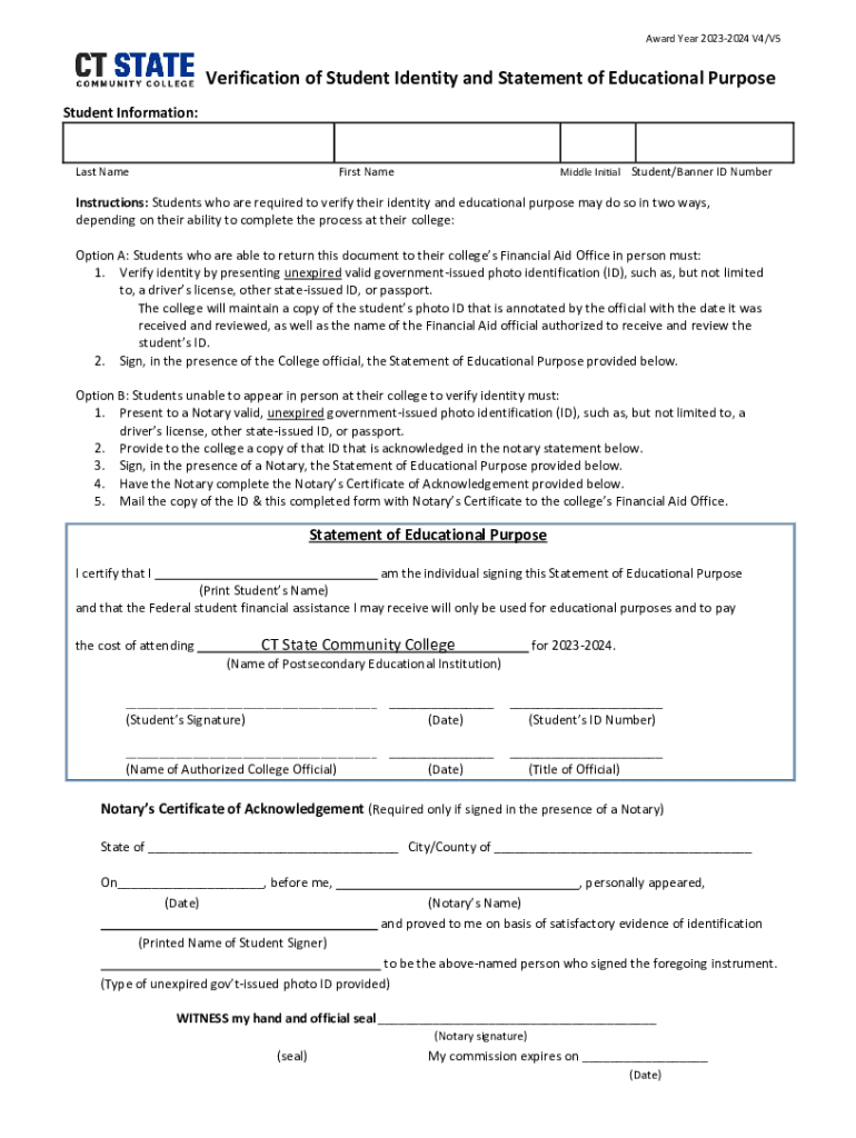 Fillable Online Student/Banner ID Number Fax Email Print - pdfFiller