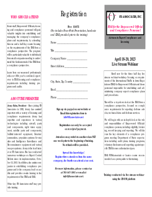 Fillable Online Basic ITAR Compliance Awareness Fax Email Print - pdfFiller