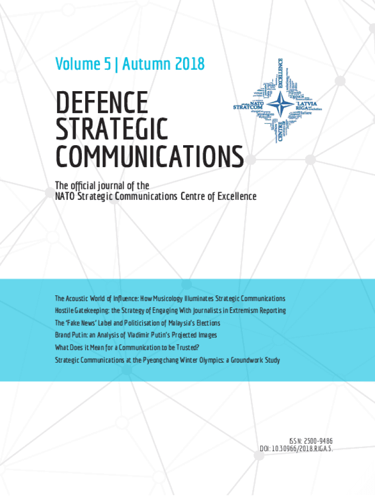 Fillable Online Allied Joint Doctrine for Strategic Communications Fax ...