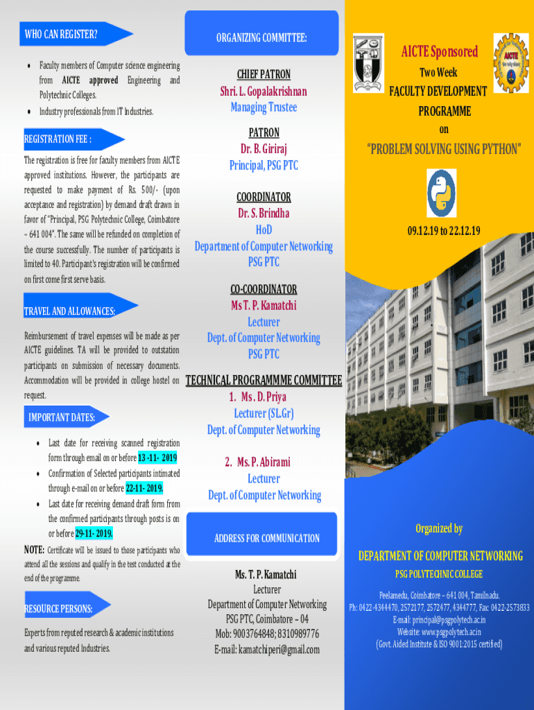 Fillable Online What are the qualifications required to become ...