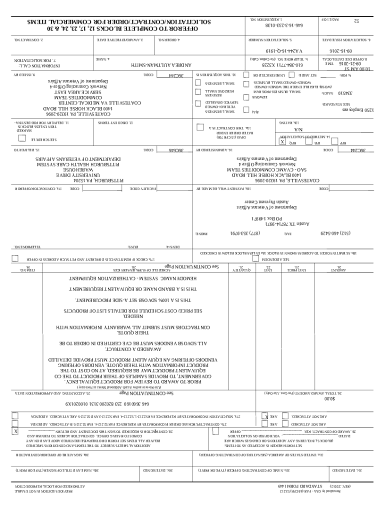 b.2 statement of need - VA Vendor Portal Doc Template | pdfFiller