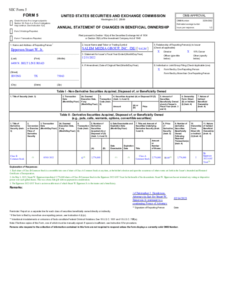 Fillable Online Epperson Stuart W Fax Email Print - pdfFiller