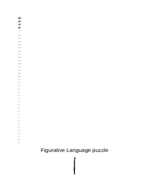 Understanding Figurative Language (With Examples) Doc Template | pdfFiller