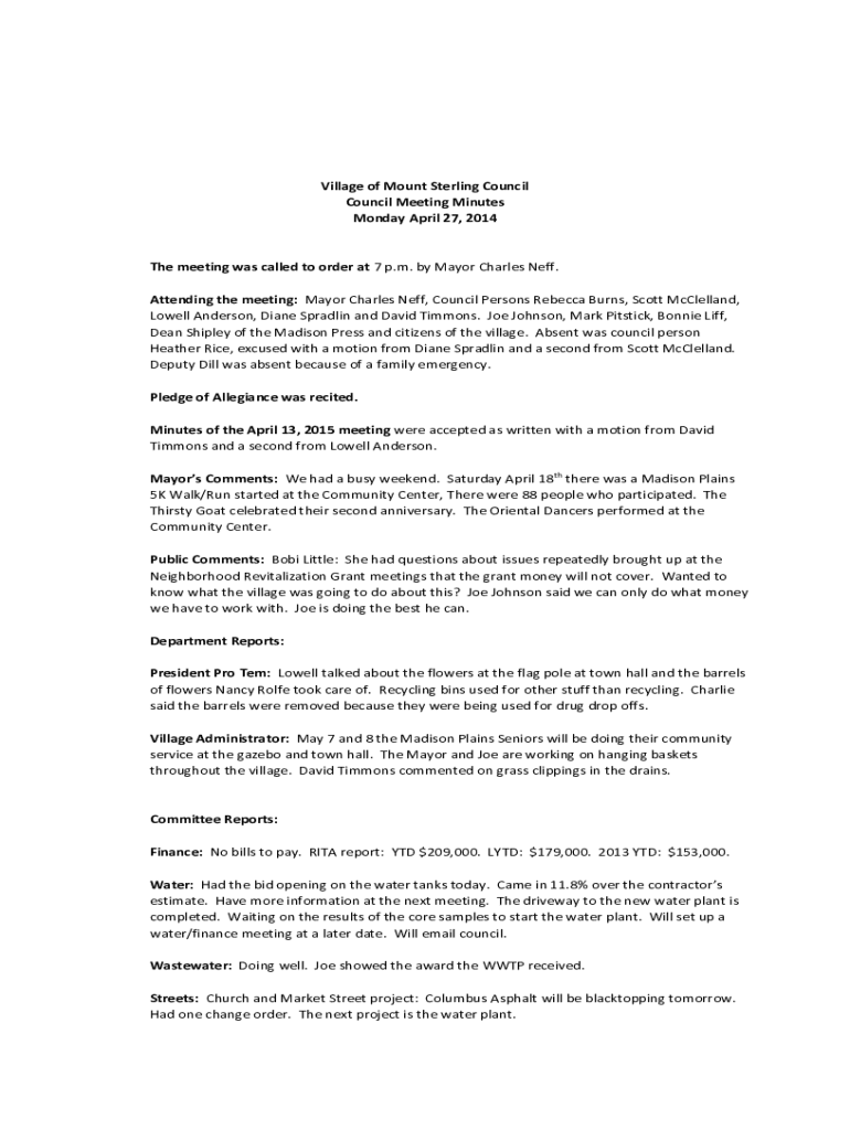 Fillable Online Lowell Anderson, Diane Spradlin and David Timmons Fax ...