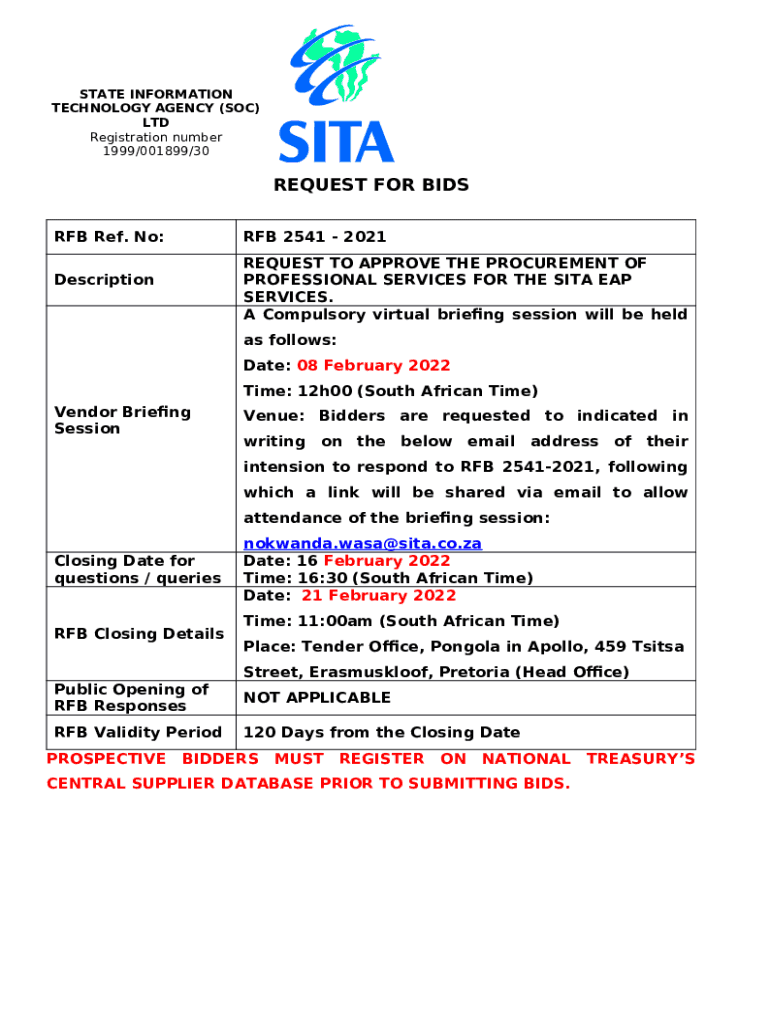 REQUEST TO APPROVE THE PROCUREMENT OF PROFESSIONAL SERVICES FOR THE ...