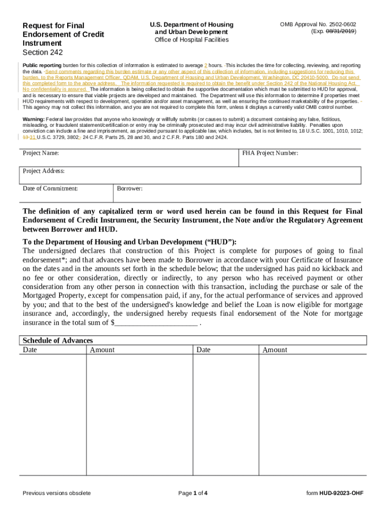 30-Day Notice of Proposed Ination Collection: Final ... Doc Template | pdfFiller