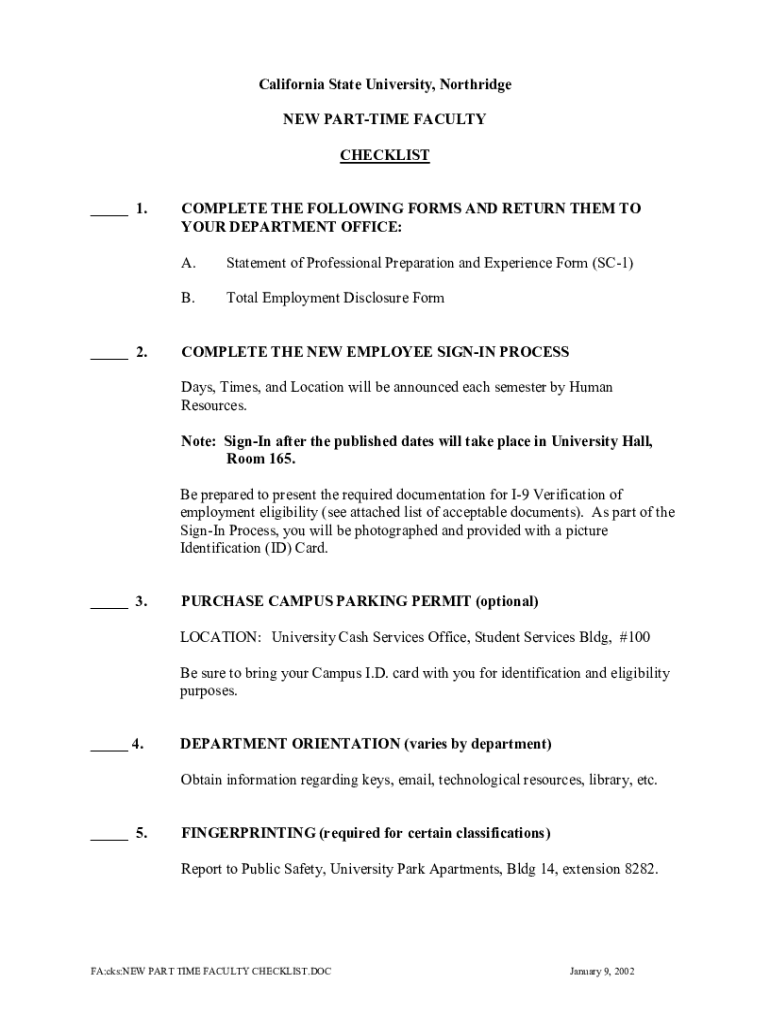 Fillable Online California State University, Northridge ATTITUDES OF ...