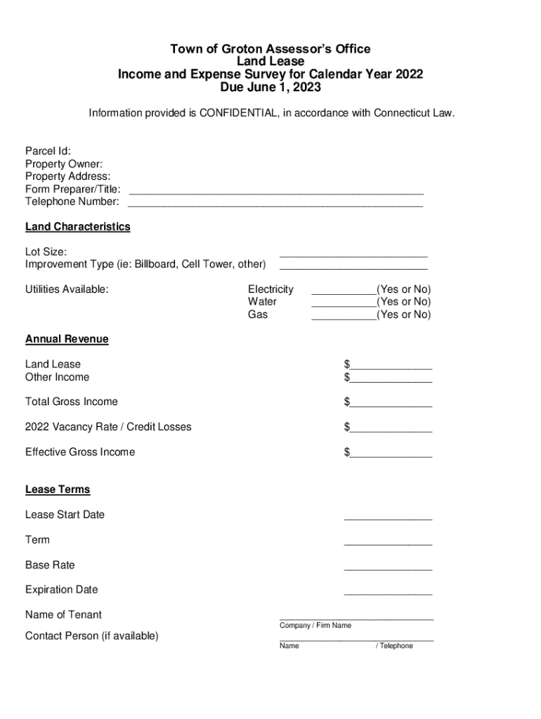Fillable Online THIS IS A TWO SIDED DOCUMENT NOTE - Town of Groton Fax ...
