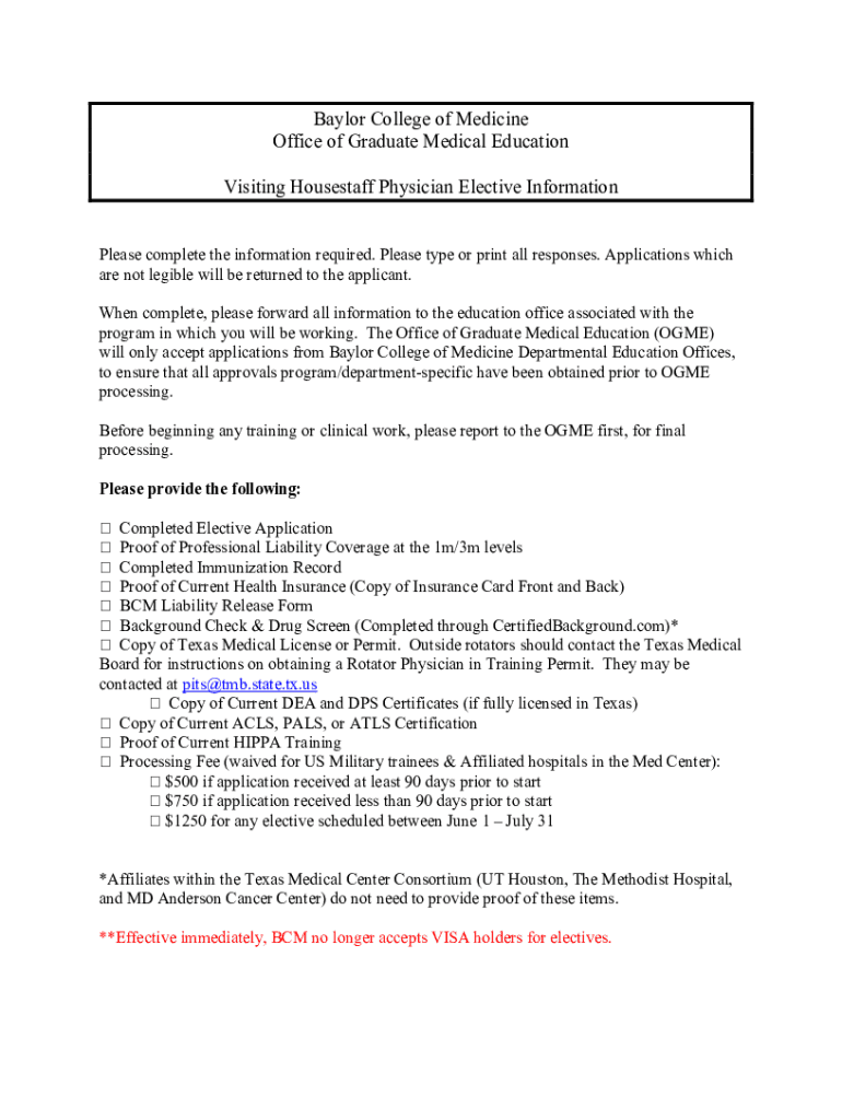 Griffin Hospital Observership - Fill Online, Printable, Fillable, Blank | pdfFiller