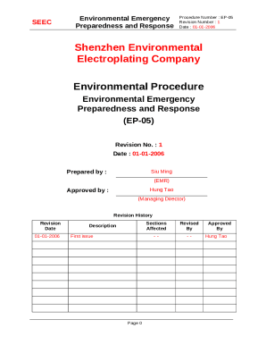 Environmental Management Ination and ISO 14001 ... Doc Template | pdfFiller