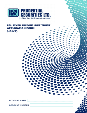 Fillable Online cic asset management ltd. - investments application ...