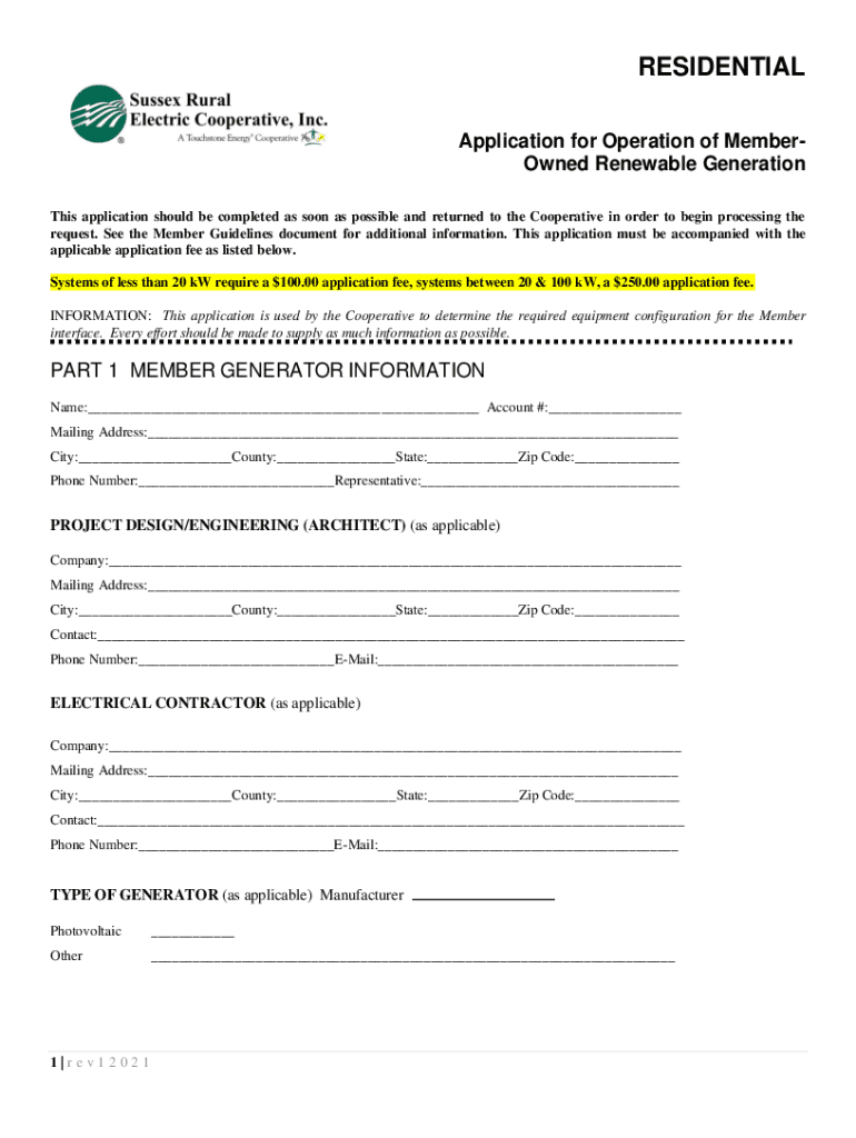 Fillable Online Solar Application ProcessRenewable Energy Fax Email ...