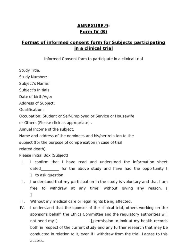 IB Proa to be submitted to the Ethics Committee ( ... Doc Template | pdfFiller