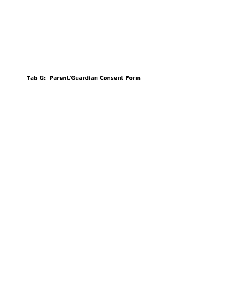 Parent/Guardian Consent & Young Woman Assent Doc Template | pdfFiller
