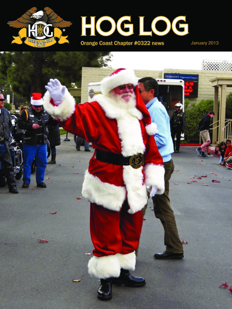 Fillable Online HOG LOG Fax Email Print - pdfFiller