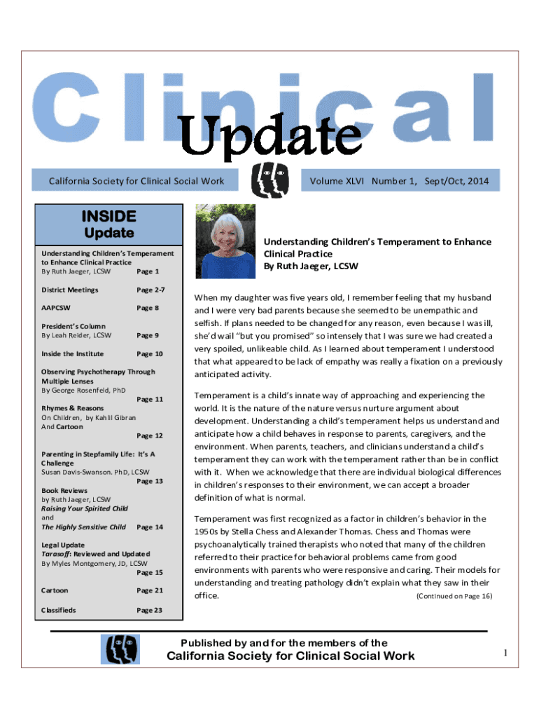 Fillable Online September-October Clinical Update Fax Email Print ...