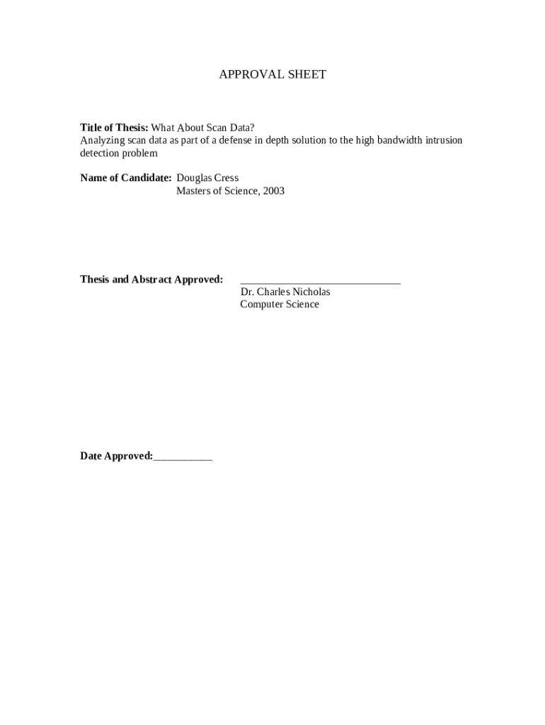 APPROVAL SHEET - Flipbook by Doc Template | pdfFiller