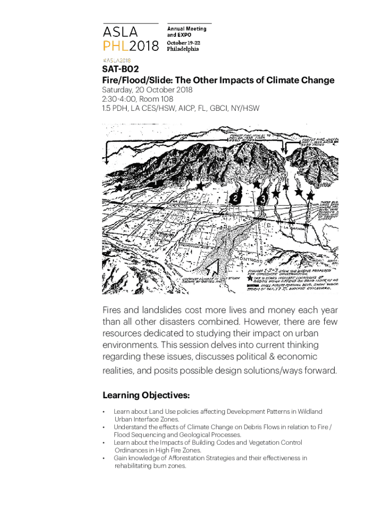 Fillable Online SAT-B02 Fire/Flood/Slide: The Other Impacts of Climate ...