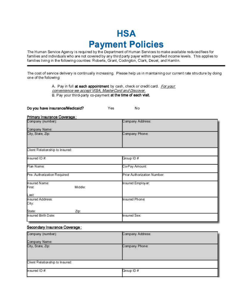 Fillable Online Human Services Agreement (HSA) - facs.nsw.gov.au Fax ...