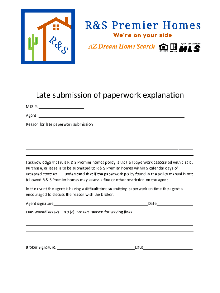 Fillable Online Delayed Listing Form Fax Email Print - pdfFiller