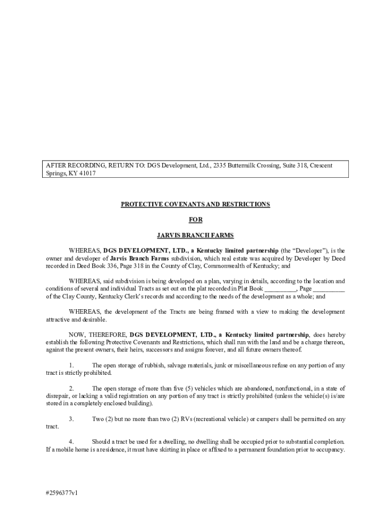 Fillable Online DGS Development, Ltd., 2335 Buttermilk Crossing, Suite ...