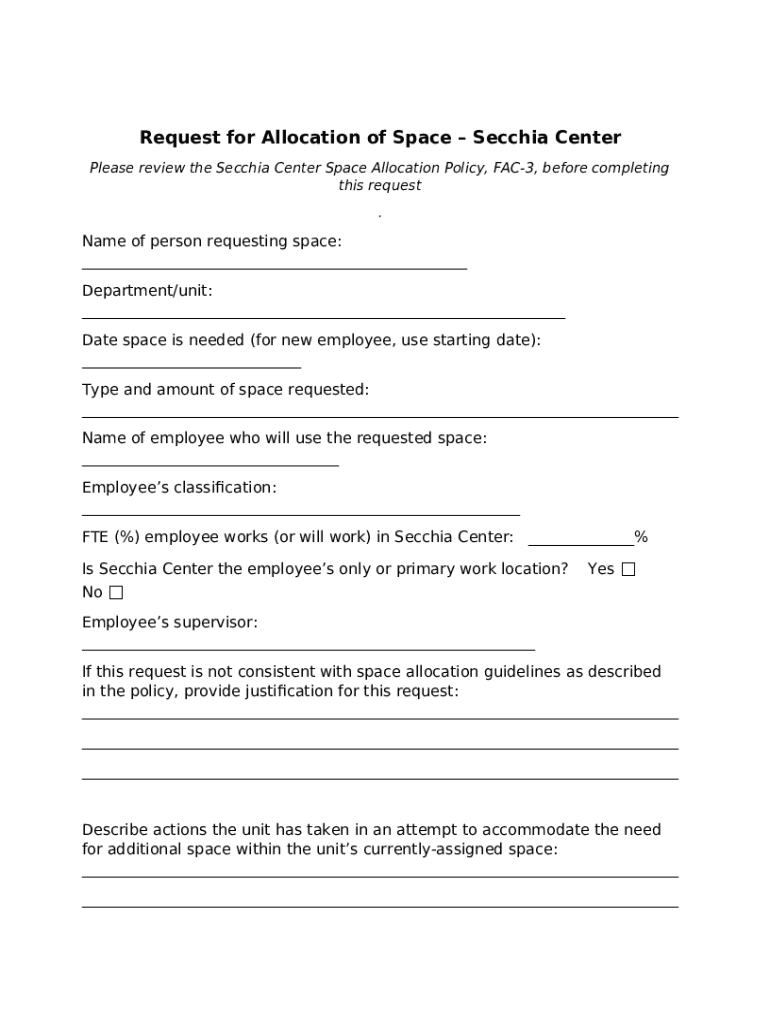 Download Secchia Center space allocation request - humanmedicine msu ...