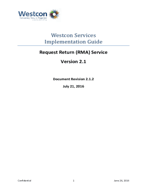 Fillable Online Request Return (RMA) Service Version 2.1 Fax Email ...