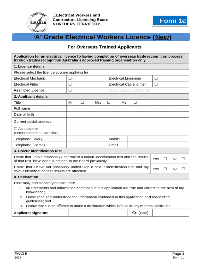 Fact sheet for applying for an Electrician's Licence based ... Doc ...