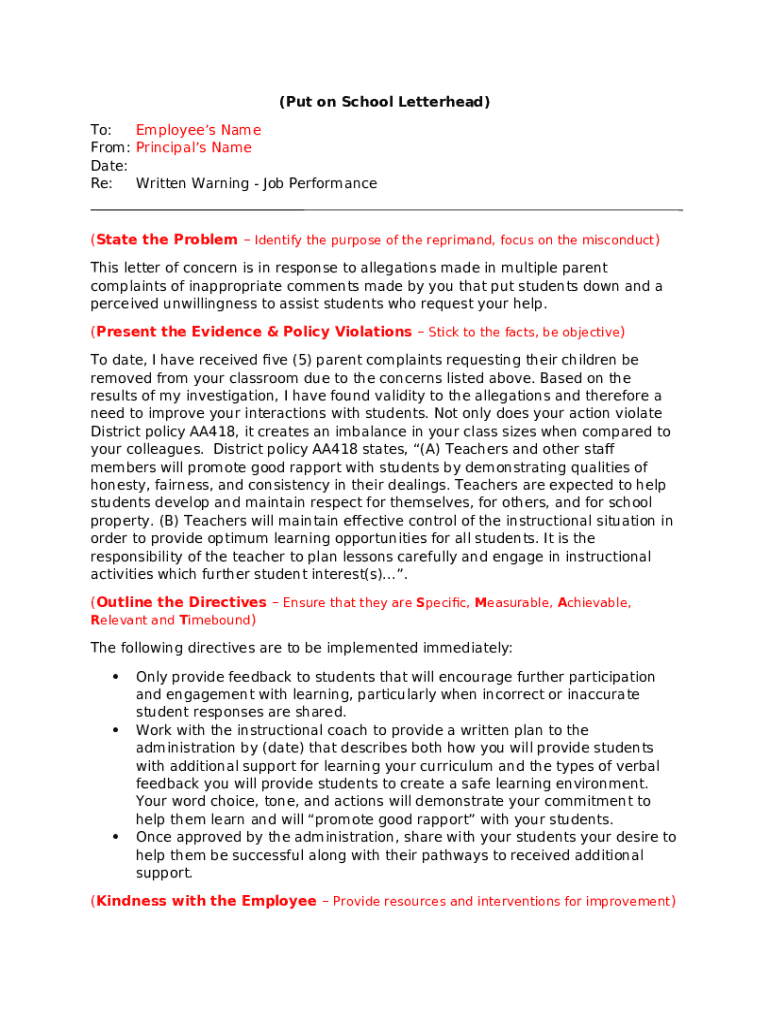 Sample-Letter-of-Reprimand-Unacceptable-Behavior. ... Doc Template ...