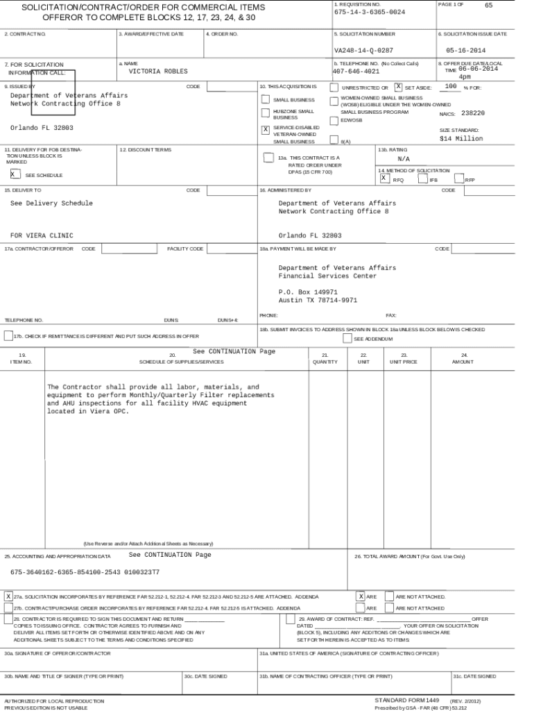 viera va opc filter maintenance contract equipment list Doc Template ...
