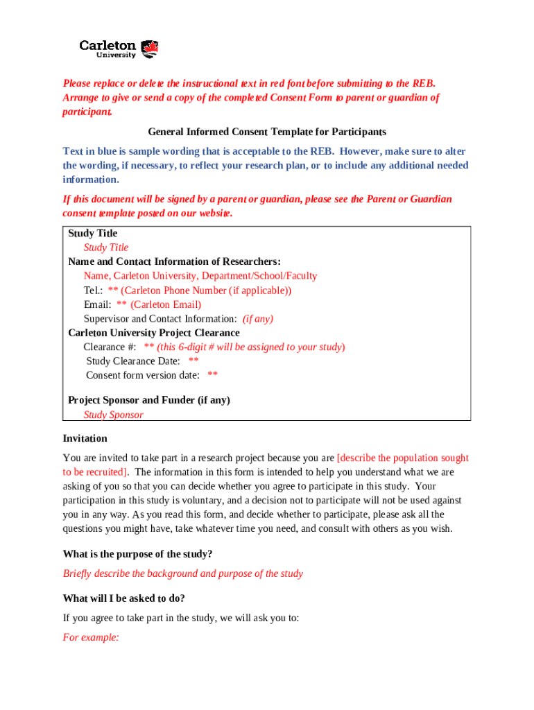Document type: Word Doc Oral Consent Template Doc Template | pdfFiller