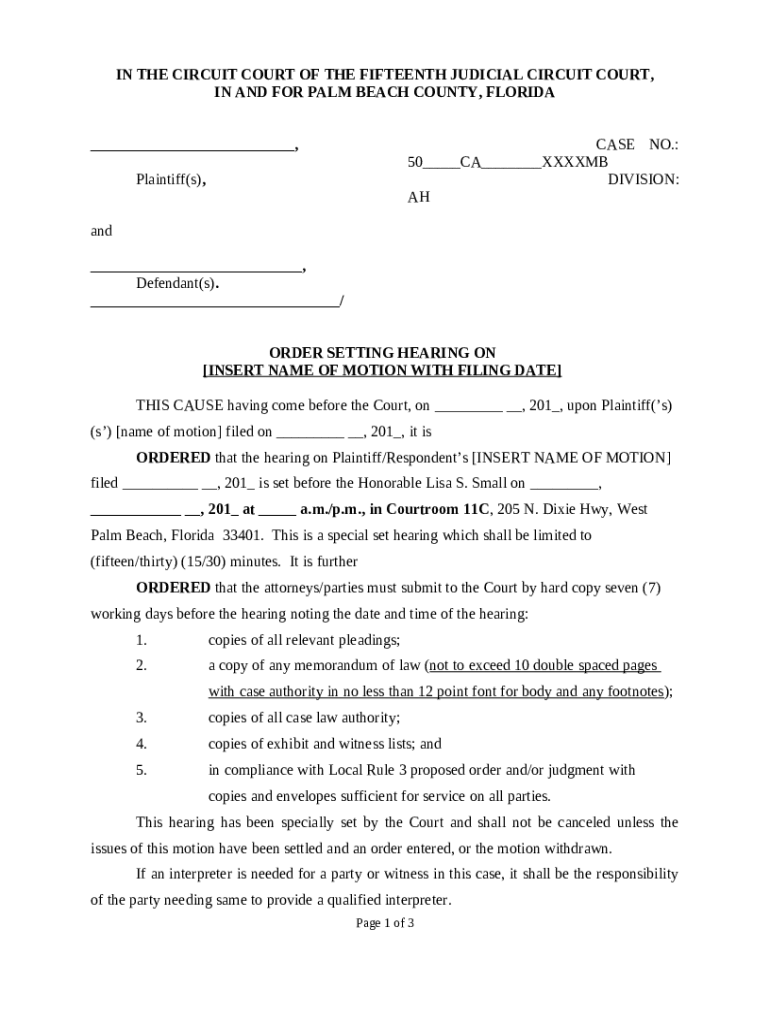 Final Disposition - Judge Schosberg Feuer Doc Template | pdfFiller