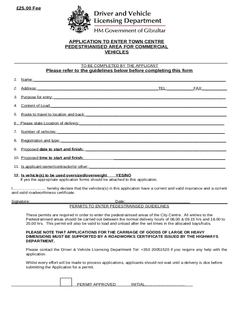 DVLD Driver & Vehicle Licensing DeptGibraltar Gibraltar Doc Template ...