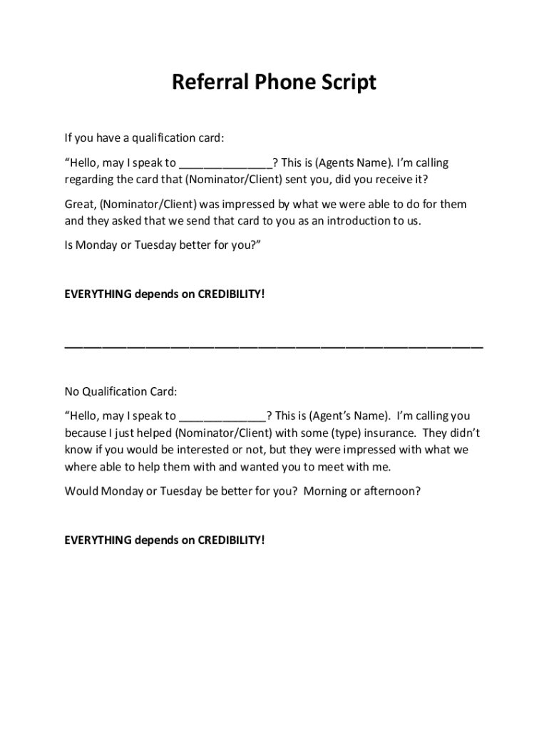 Fillable Online Cold Call Script Worksheet Receptionist/Gatekeeper ...
