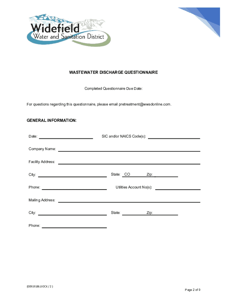 Fillable Online Pretreatment Program. F.O.G. and Source Control ...